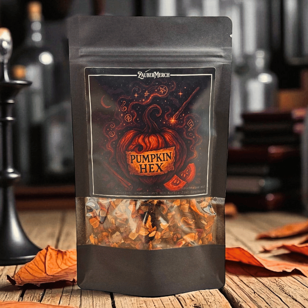 Pumpkin Hex – Pumpkin Spice Halloween Tee – ZauberMerch